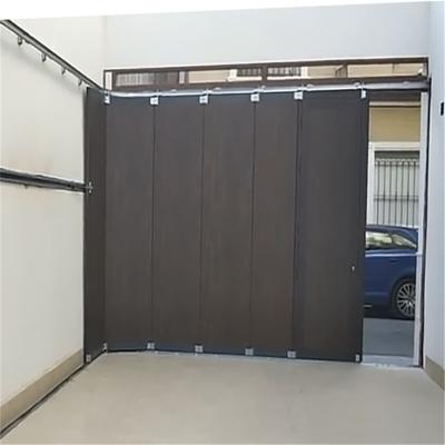 China Low Headroom Aluminum Sectional Industrial Doors Space Saving Design Custom Finish for sale