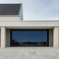 China Automatic Operation Glass Sectional Garage Door With Anti Corrosion Aluminum Structure for sale