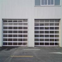 China High Transparency Glass Sectional Garage Door Modern Architectural Appearance for sale