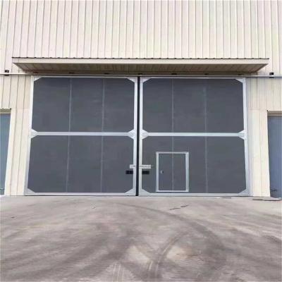 China Heavy Duty Swinging Warehouse Doors Metal Swing Door For Factory And Logistics for sale