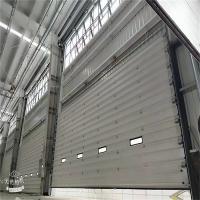 China Wind Resistant Industrial Sectional Door for Large Factory Openings for sale