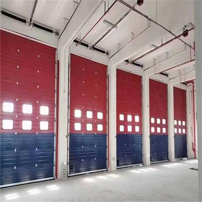 China High Cycle Industrial Sectional Door for Automated Logistics Facilities for sale