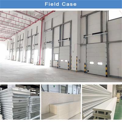 China Wind Resistant Industrial Sectional Door for Large Factory Openings for sale