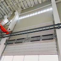 China Space Saving Industrial Sectional Overhead Door For Warehouse Factory Hangar Loading Bay for sale