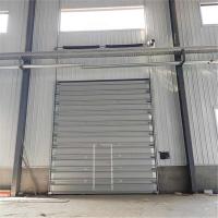 China Space Saving Industrial Sectional Overhead Door For Warehouse Factory Hangar Loading Bay for sale