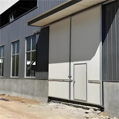 China Customized Size Industrial Swing Door Strong Structural Metal Swing Door for sale