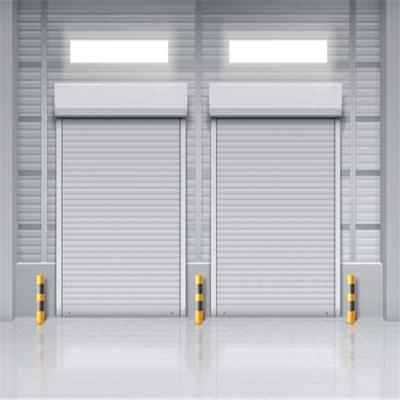 China Slim Profile Metal Roller Shutter Door Corrosion Resistant Steel Roll Up Shutters for sale