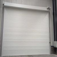 China Modern Minimal Steel Roller Shutter Door Wind Resistant For Compact Urban Storefront for sale