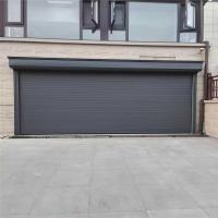 China Motorized Metal Shutter Door Industrial Rolling Shutter Door Low Noise Operation for sale