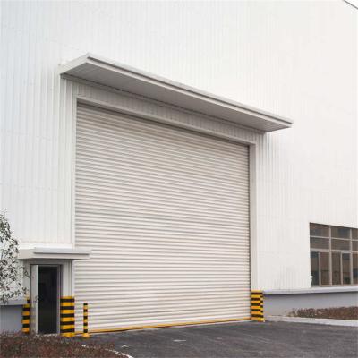 China Intelligent Metal Shutter Door Silent Insulated Rolling Shutter Anti Theft Design for sale