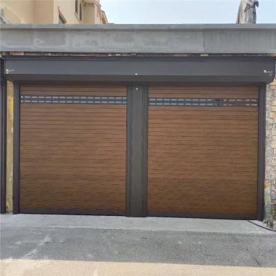 China Aluminum Alloy 1.0mm Flat Panel Rolling Shutter Door Commercial Lightweight Design for sale