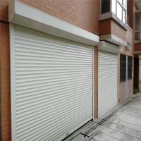 China Double Layer Aluminum Roll Up Shutter Doors Remote Control For Garages Shops Villas for sale