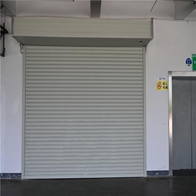 China Modern Minimal Steel Roller Shutter Door Wind Resistant For Compact Urban Storefront for sale