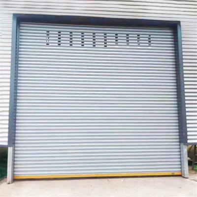 China Customized Thickness Steel Roller Shutter Door Security Protection Space Saving for sale
