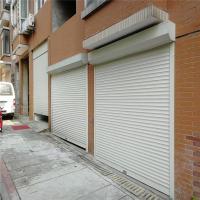 China Commercial Security Aluminum Roller Shutter Door Noise Insulation Customizable Color for sale