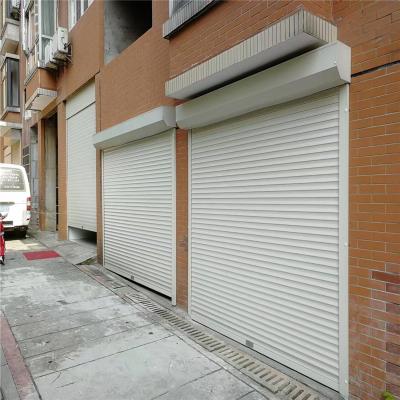China Commercial Security Aluminum Roller Shutter Door Noise Insulation Customizable Color for sale
