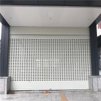 China Commercial Security Aluminum Roller Shutter Door Noise Insulation Customizable Color for sale
