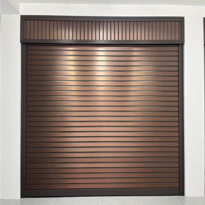 China 1.0mm Aluminum Alloy Flat Panel Rolling Shutter Door Corrosion Resistant For Warehouse for sale