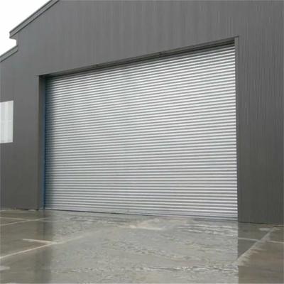 China Strong Security Metal Shutter Door High Wind Load Galvanised Steel Roller Shutter Door for sale
