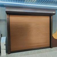 China Corrosion Resistant Metal Shutter Door Lightweight Aluminum Alloy 6063 Roller Door for sale