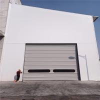 China Industrial High Speed Stacking Door Custom Dimensions PVC Folding Door Large Opening for sale