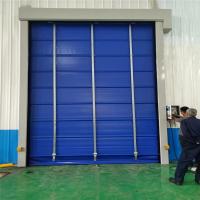China Wind Resistant Stacking High Speed Door Custom Size for Large Industrial Openings for sale