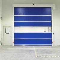 China Industrial PVC High Speed Door, Automatic Fast Rolling Door for Warehouse Factory for sale