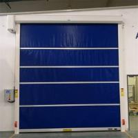 China Insulated Fast Roll Up High Speed Door For Cold Storage and Freezer Rooms for sale