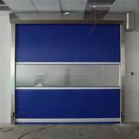 China Automatic Stainless Steel PVC High Speed Door for Food Processing and Washdown Areas for sale