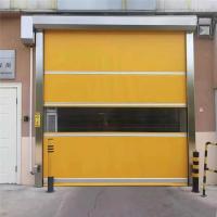 China Automatic Stainless Steel PVC High Speed Door for Food Processing and Washdown Areas for sale