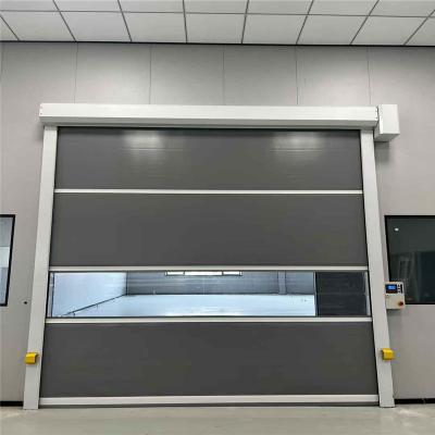 China Cleanroom PVC High Speed Door Low Leakage Easy Cleaning For Dust Free Workshops for sale