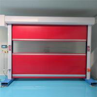 China High Speed PVC Roller Shutter Door Wind Resistance Custom Sizes And Color for sale