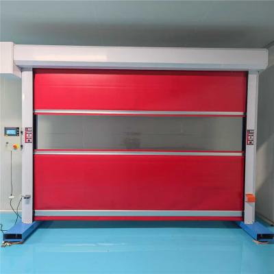 China High Speed PVC Roller Shutter Door Wind Resistance Custom Sizes And Color for sale