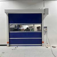 China Customizable PVC Rapid Roller Shutter Doors 0.5m/S Closing Speed For Warehouse Entrances for sale
