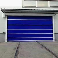 China Thermal Insulated PVC Fast High Speed Roll Up Door Customizable Sizes Windproof for sale