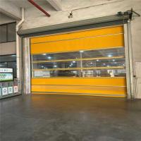 China Waterproof Dustproof PVC High Speed Door Automatic Operation Industrial Rolling Door for sale