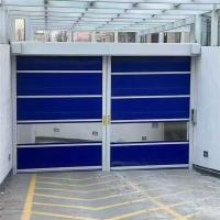 China Stainless Steel Frame PVC High Speed Door For Pharmaceutical And Laboratory Use for sale
