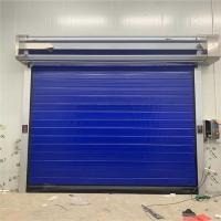 China PVC Insulated High Speed Door Thermal Preservation Fast Rolling Door for Cold Storage for sale