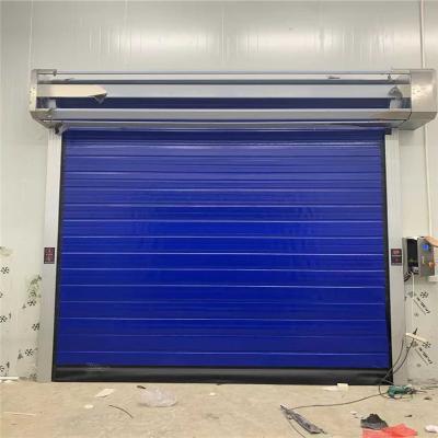 China PVC Insulated High Speed Door Thermal Preservation Fast Rolling Door for Cold Storage for sale