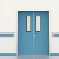 China Modern Operating Room Hermetic Door Antibacterial Surface Clean Room Door for sale