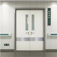 China Flush Surfaces Hospital Door Clean Room Door With Seamless Industrial Design for sale