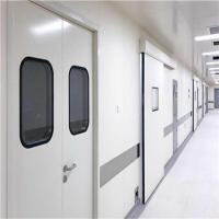 China GMP Compliant Medical Door Single Or Double Leaf Integrated Safety Infection Control for sale