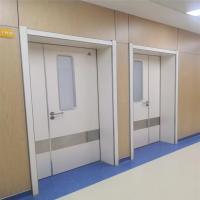 China Flush Surfaces Hospital Door Clean Room Door With Seamless Industrial Design for sale