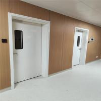 China GMP Compliant Medical Door Single Or Double Leaf Integrated Safety Infection Control for sale