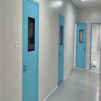 China Swing / Sliding Cleanrooms Doors Smooth Surface Hygienic Design Custom SIze for sale