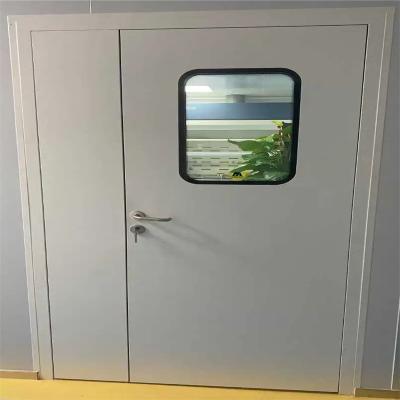China Flush Stainless Steel Or HPL Leaf Clean Room Door For Pharmaceutical Electronics Lab for sale