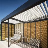 China Motorized Outdoor Sunshade Screen Remote Smart Control For Modern Terraces for sale
