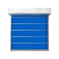 China Inorganic Fabric Fire Rated Roller Shutter Doors Large Opening Heavy Duty Construction for sale