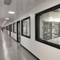 China Steel Or Aluminium Frame Fire Rated Window Glazing Structure Fire Protected Windows for sale