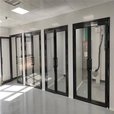 China Single Or Double Leaf Glass Fire Door Fire Rated Glazing For Corridors / Lobbies for sale